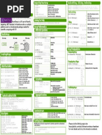 Numpy Python Cheat Sheet | PDF | Matrix (Mathematics) | Computer Science