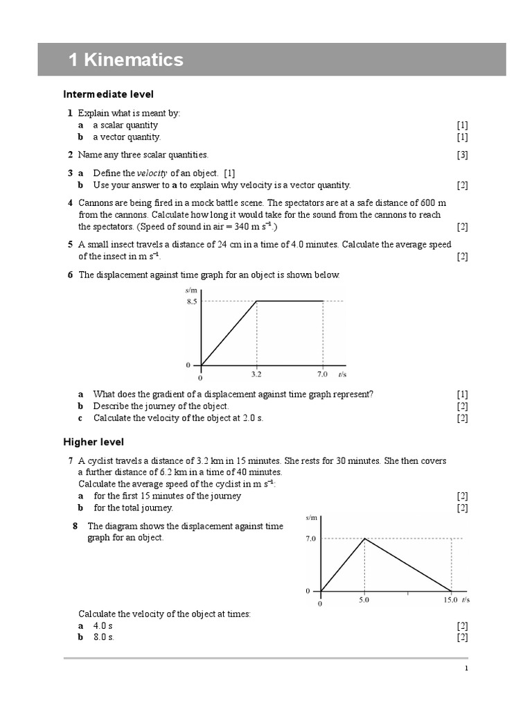 As Student Worksheets | PDF | Force | Acceleration