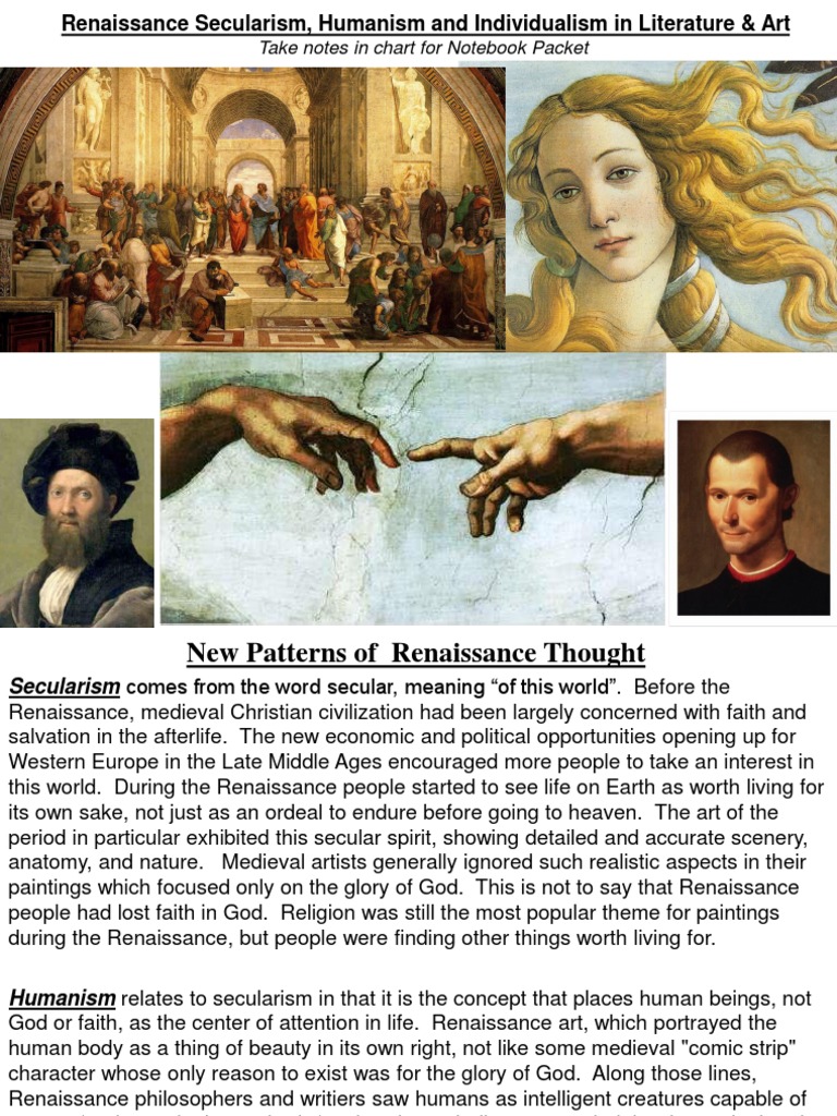 Renaissance Art Literature | PDF