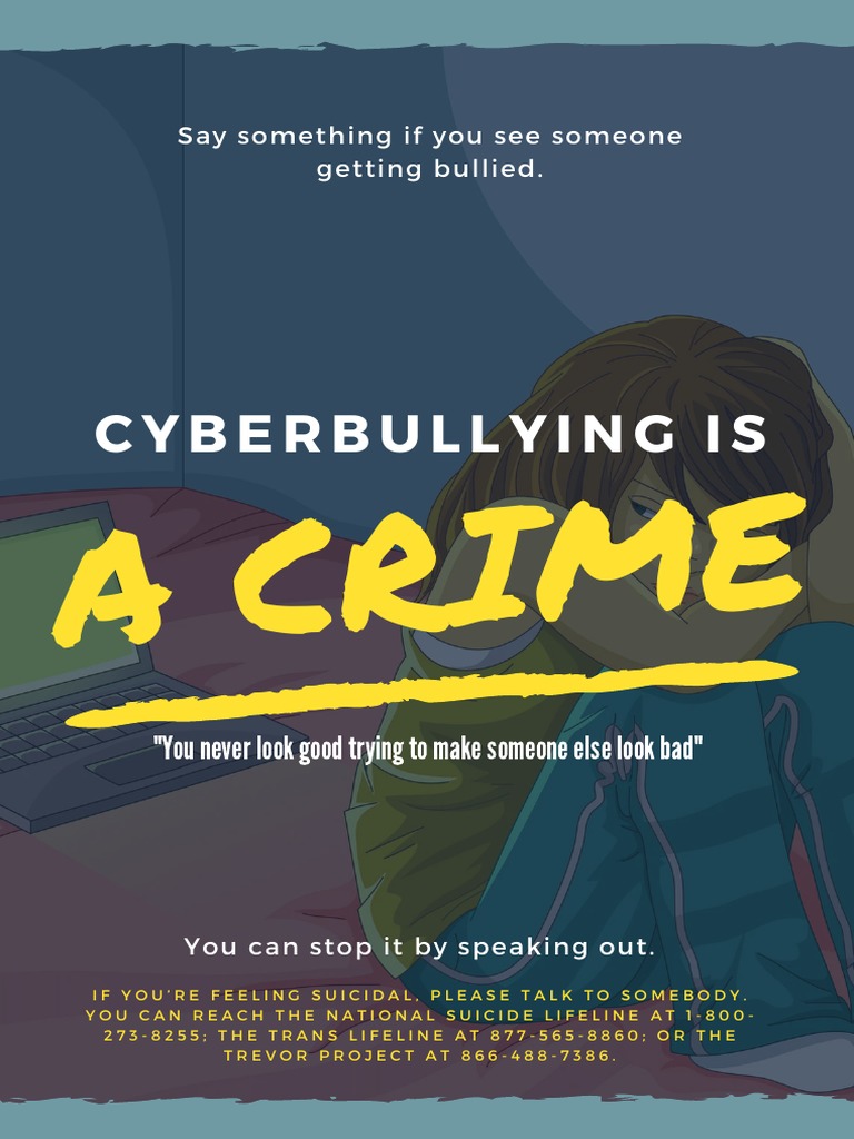 Cyberbullying Poster | PDF