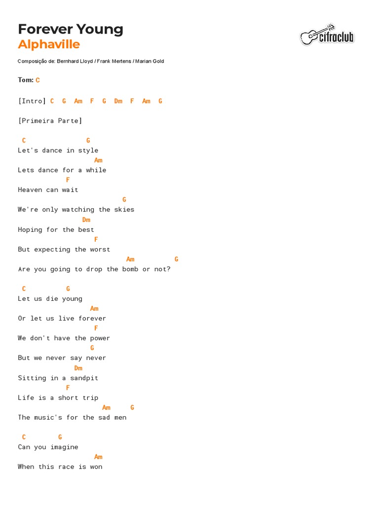 Alphaville - Forever Young | PDF