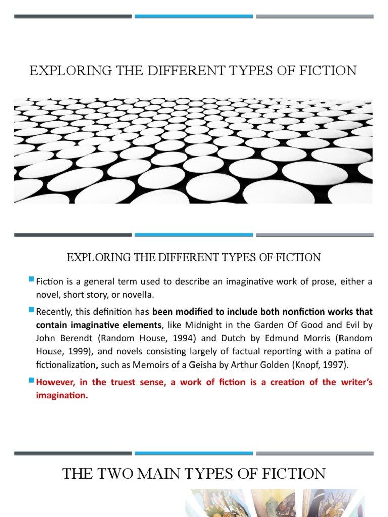 Exploring The Different Types of Fiction | PDF | Romance Novels ...