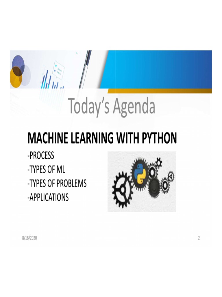 Lecture 12 Machine Learning | PDF