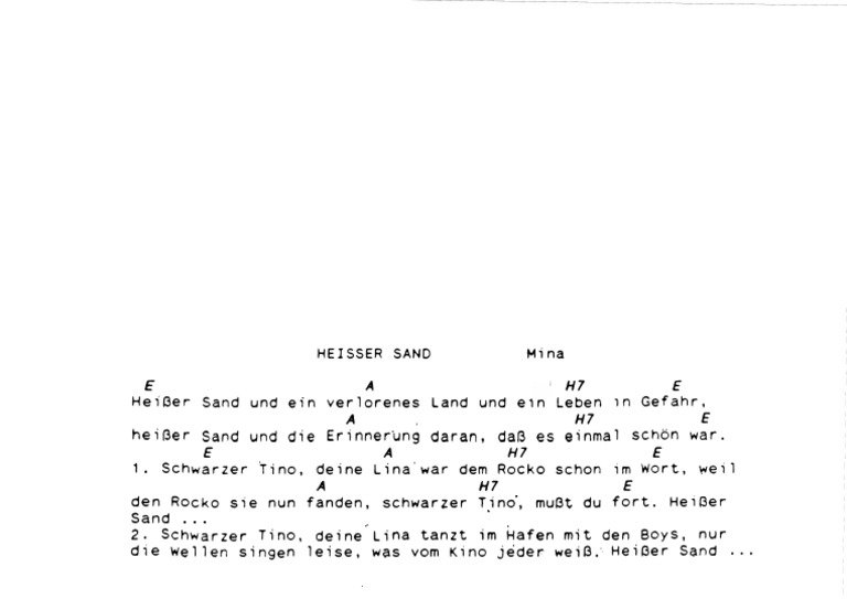 Heißer Sand | PDF