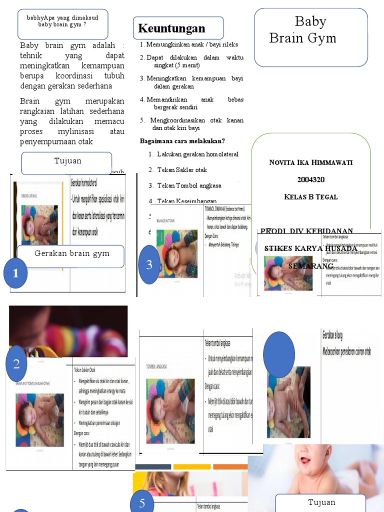 Lealflet Brain Gym | PDF