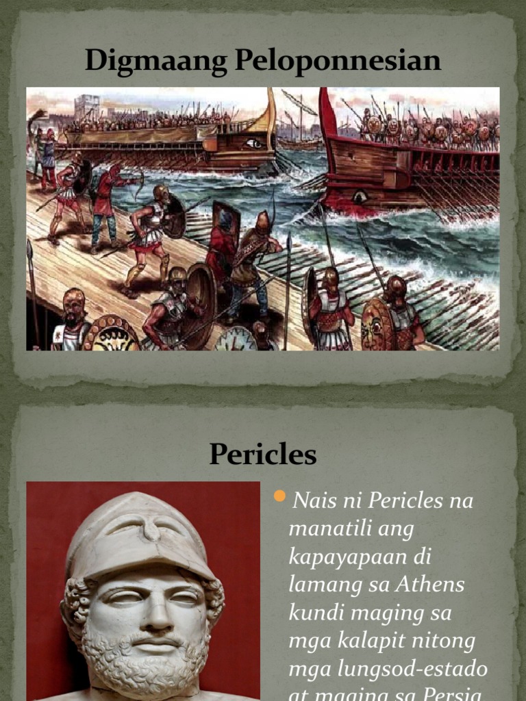 Digmaang Peloponnesian | PDF