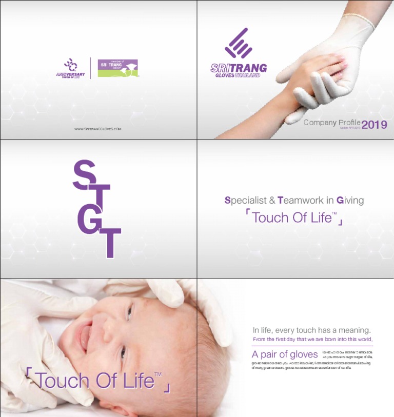 Sri Trang Brochure | PDF | Sterilization (Microbiology) | Glove