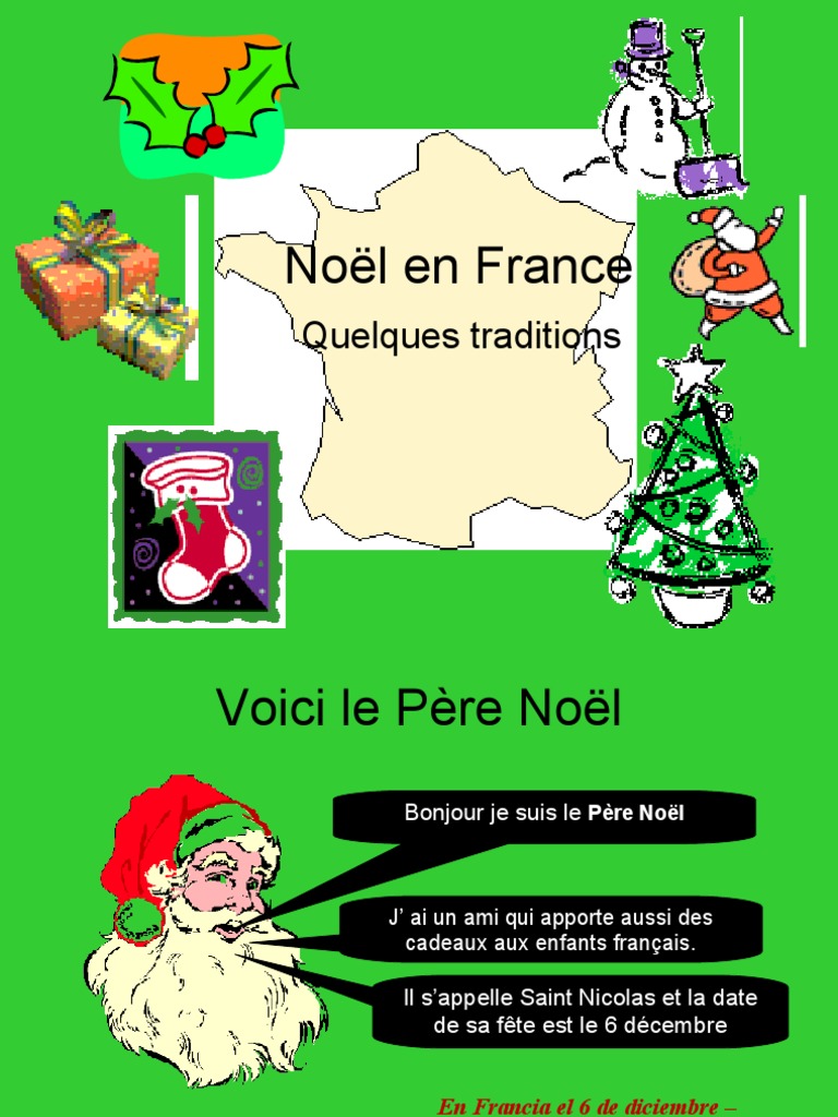 Traditions de Noël en France | PDF | Réveillon de Noël | Noël