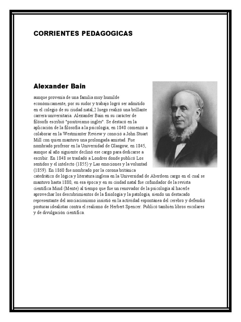 Alexander Bain | PDF