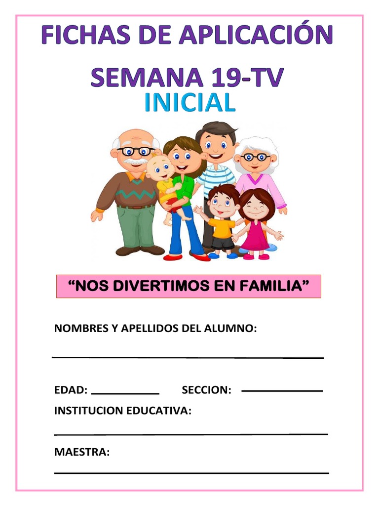 Fichas de Nivel Inicial | PDF