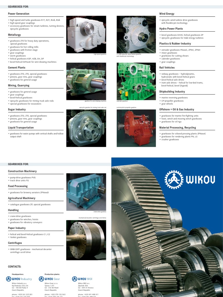 Wikov Gearbox) | Download Free PDF | Transmission (Mechanics) | Gear