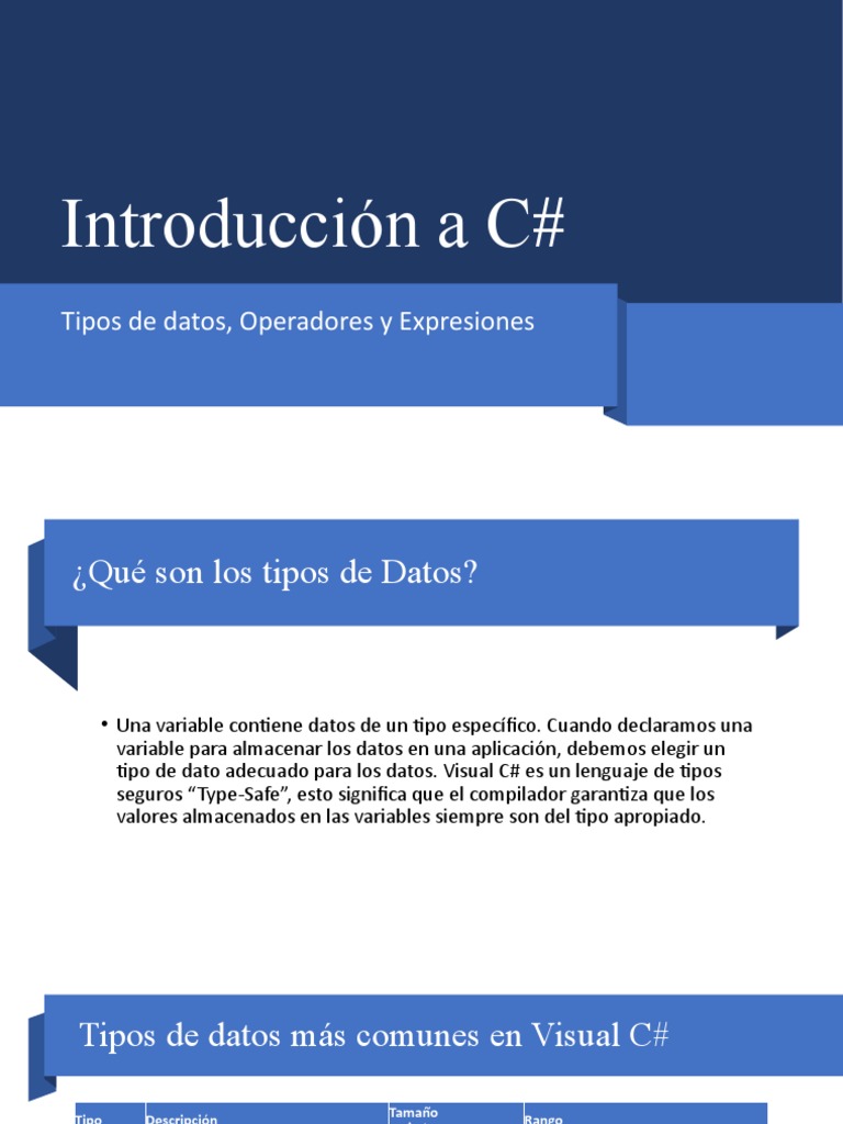 Introducción A C# | Descargar gratis PDF | C Sharp (lenguaje de ...
