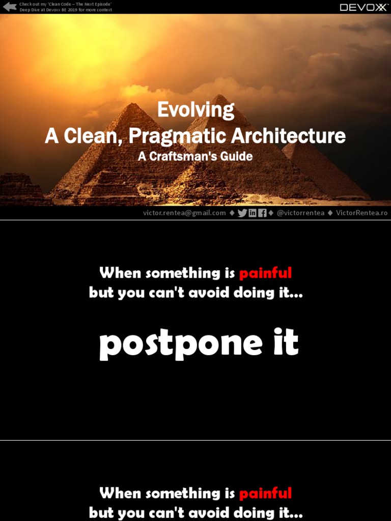 Evolving A Clean, Pragmatic Architecture: The Art of Clean Code | PDF ...