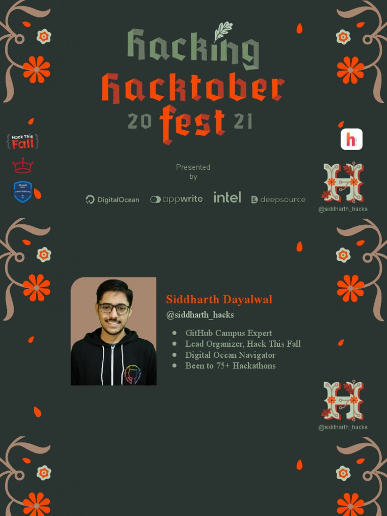 Hacking Hacktoberfest - SVIT Vasad | PDF | Version Control | Computer Science