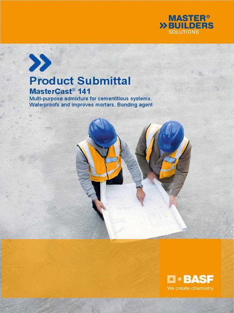 MasterCast 141 | PDF | Concrete | Mortar (Masonry)