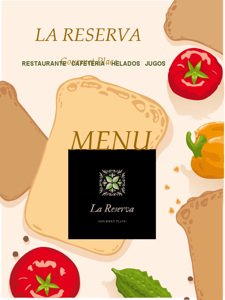 Carta Restaurante La Reserva | PDF | Cocina de las Americas | Cocina ...