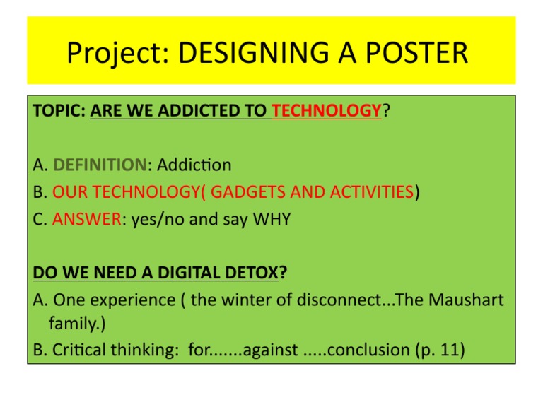 Designing A Poster (Guidelines) | PDF