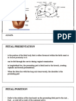 Abnormal Fetal Lies and Presentations | PDF | Childbirth | Fetus