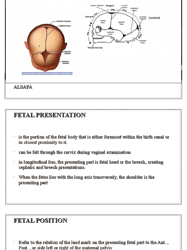 Abnormal Presentation | PDF | Childbirth | Motherhood