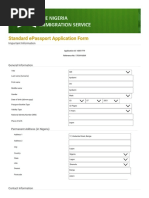 Nysc ONLINE-REGISTRATION Form-4 | PDF | Social Science