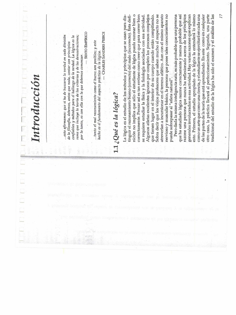 Irving Copi Introduccion A La Logica | PDF