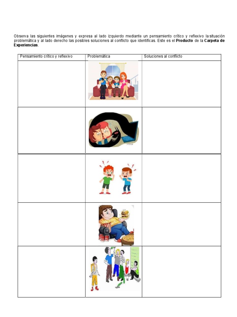 Reflexión Conflictos. | PDF