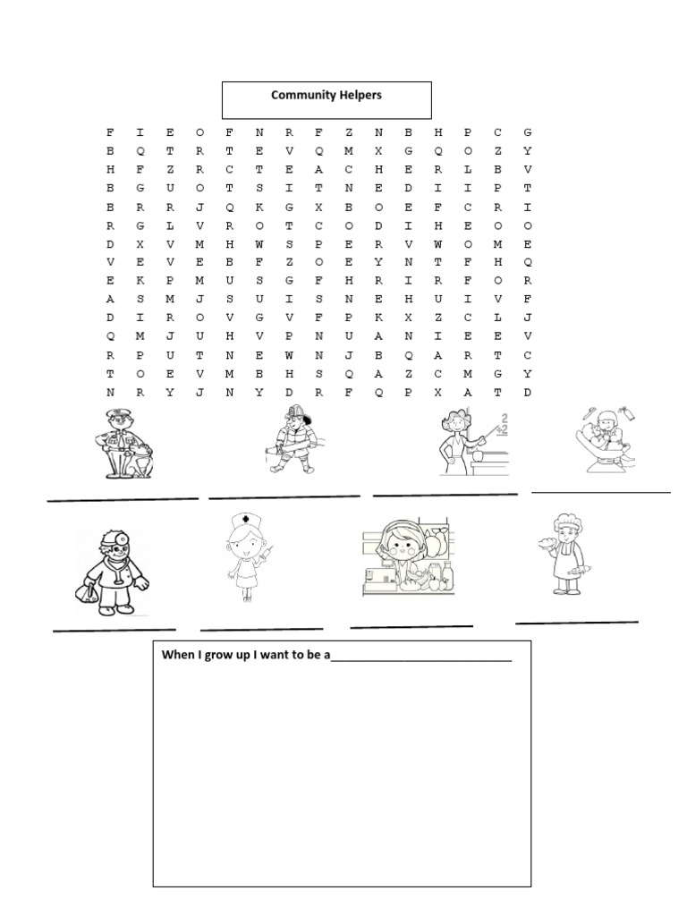 Occupations Word Search | PDF