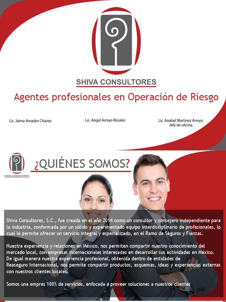 Presentación Shiva | PDF | Seguro | Reaseguro