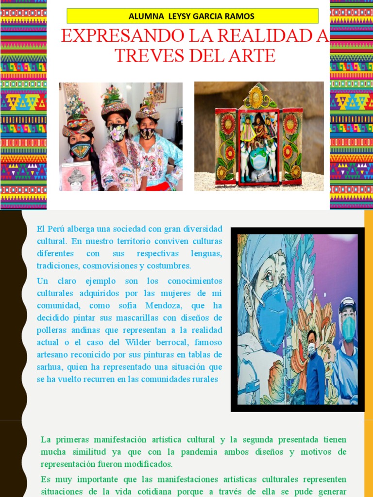 Expresando La Realidad A Treves Del Arte | PDF