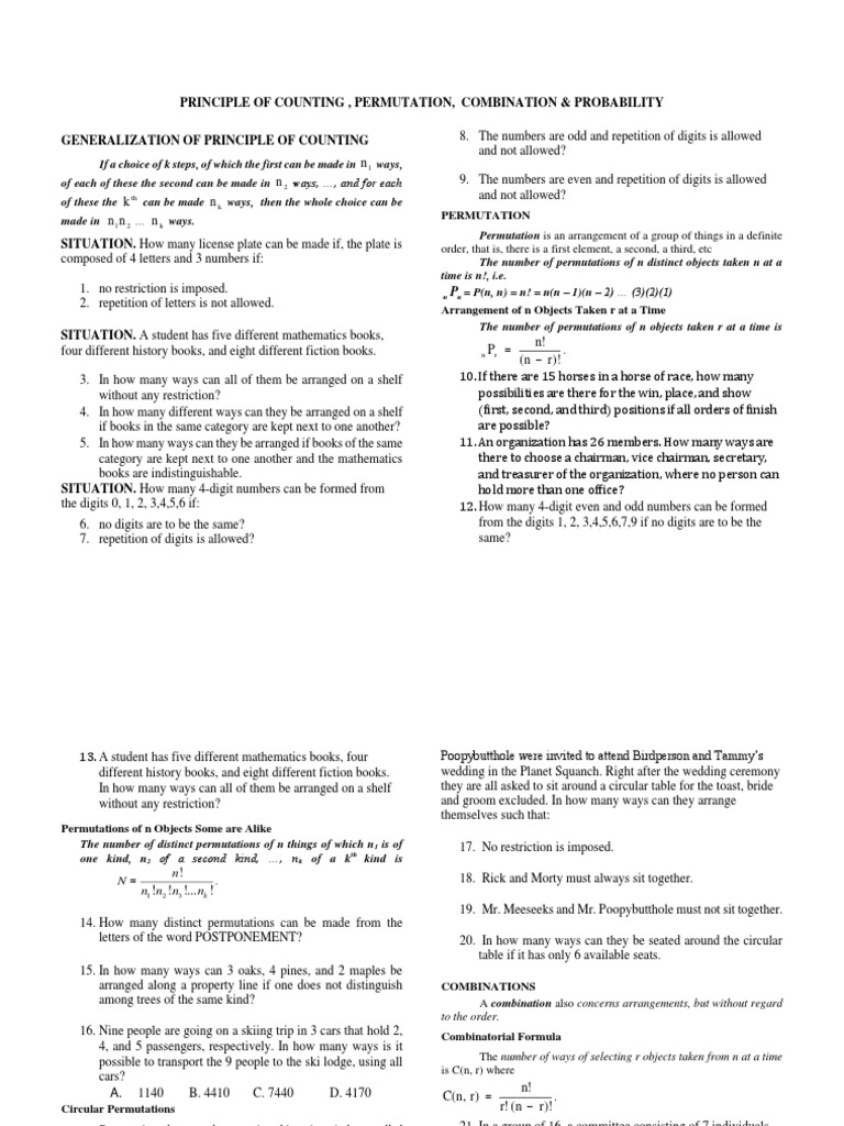 Probability ORIG 2021 CE April 2021 | PDF | Probability | Mean