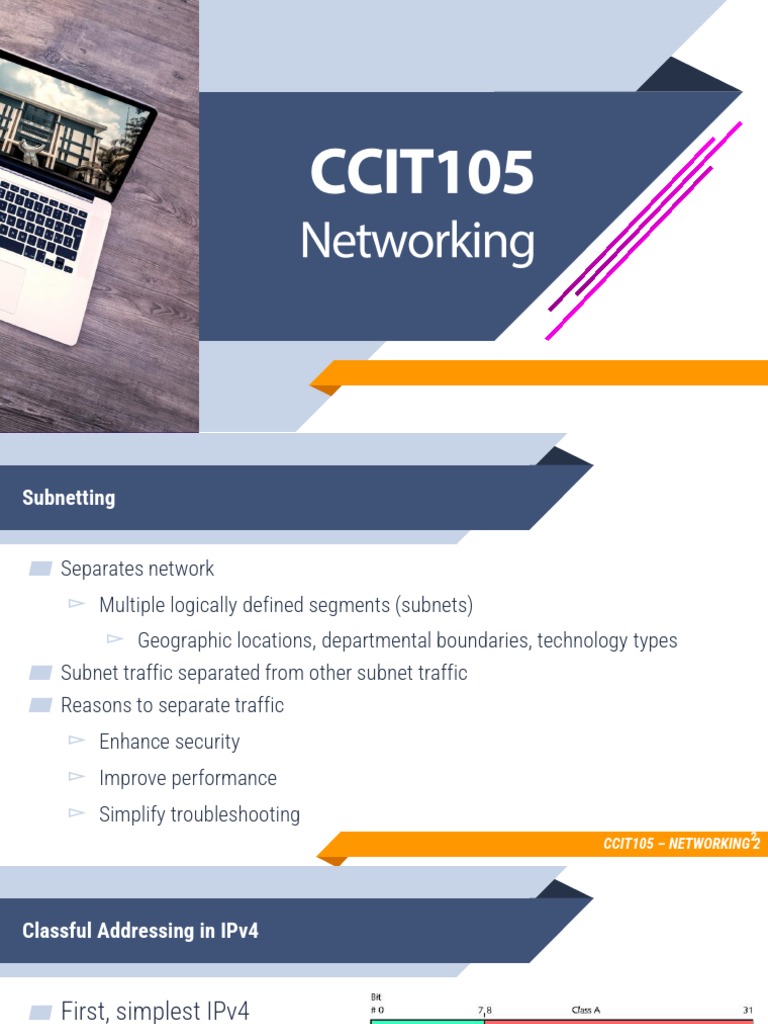 Subnetting Pdf Computer Network Computer Architecture