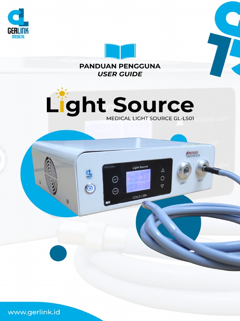 Manual Book Medical Light Source GL LS-01 Rev 2 | PDF | Electricity ...