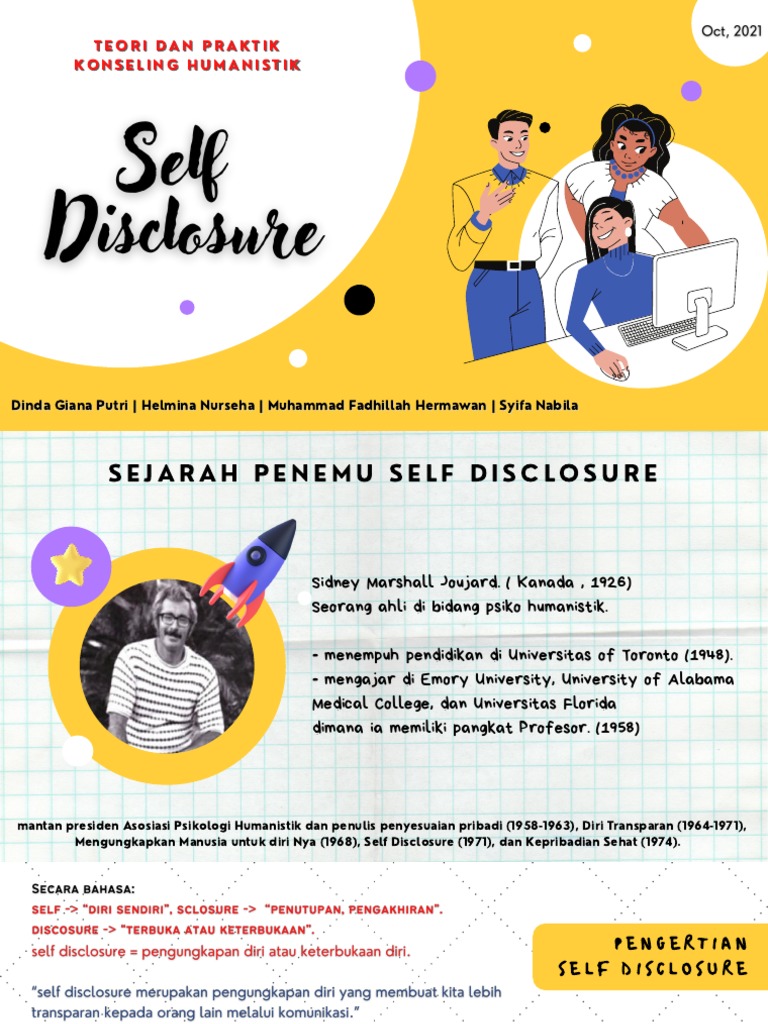 Self Disclosure | PDF