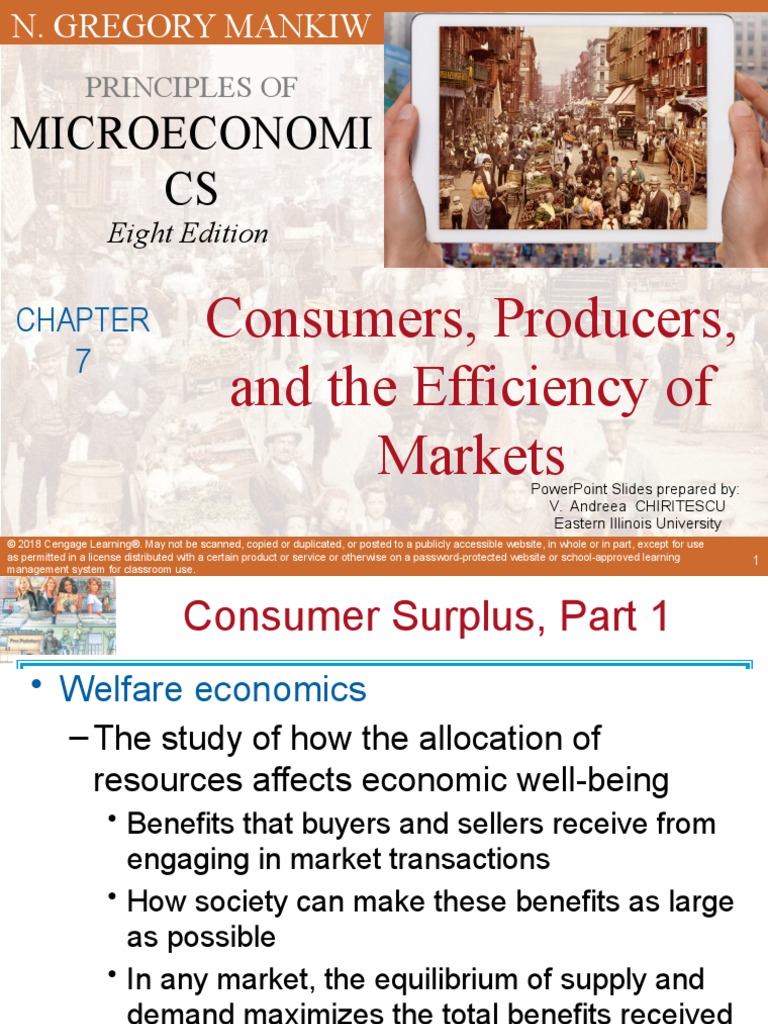 Chapter 7 Consumers, Producers, and The Efficiency of Markets | PDF ...