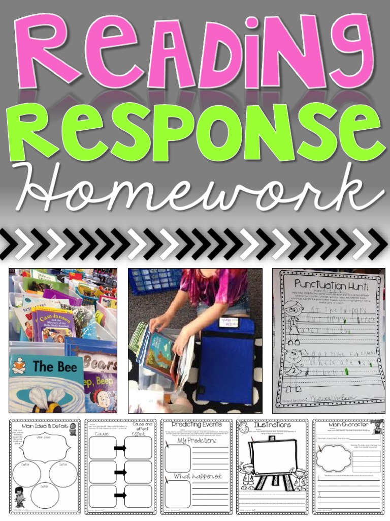 Reading Response Homework Pack PDF | PDF | Punctuation | Books