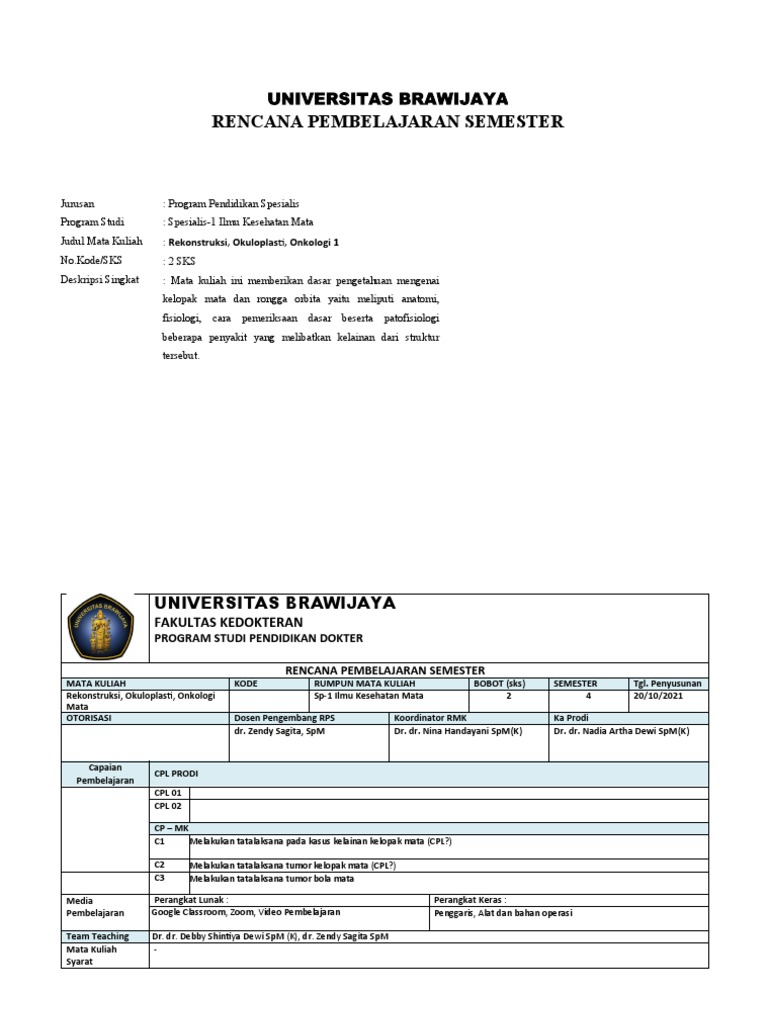 Contoh Rps Zen | PDF | Sains & Matematika | Komputer