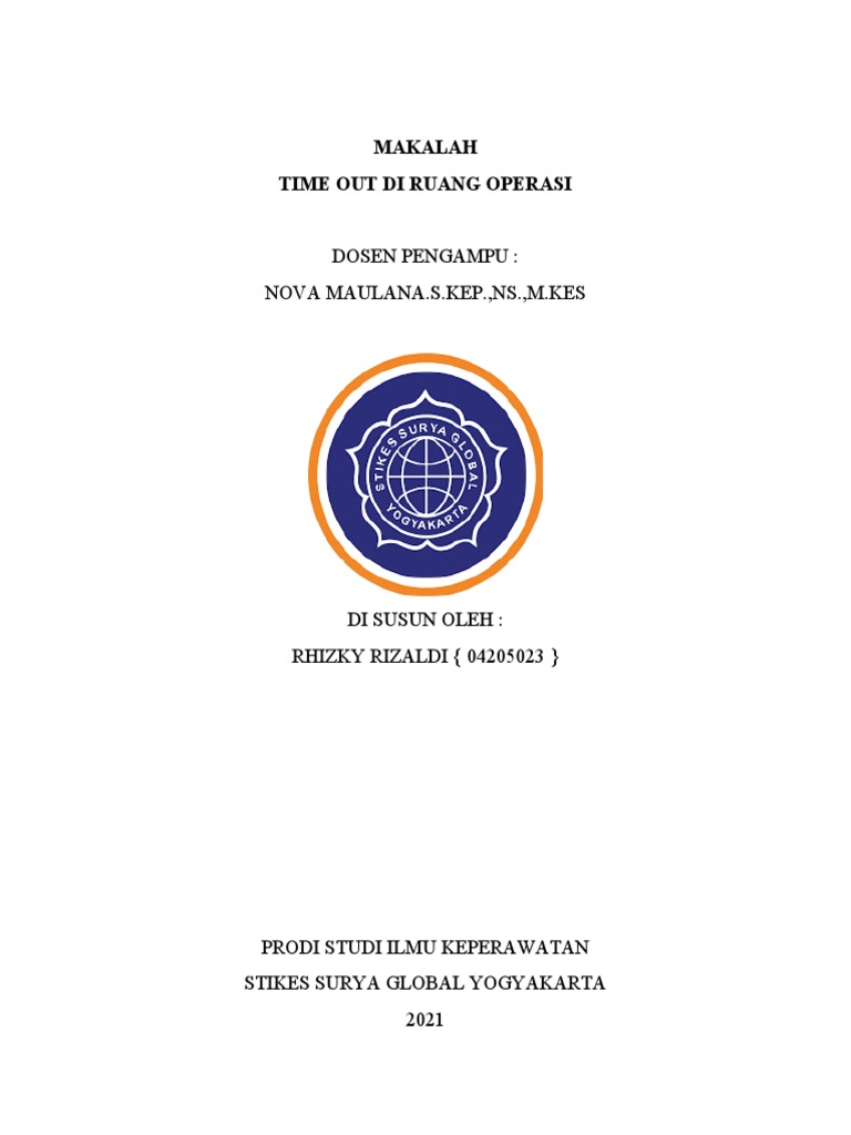 Prosedur Time Out di Ruang Operasi | PDF