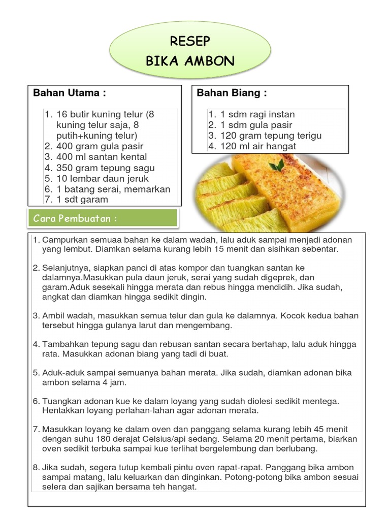 Print Bika Ambon | PDF
