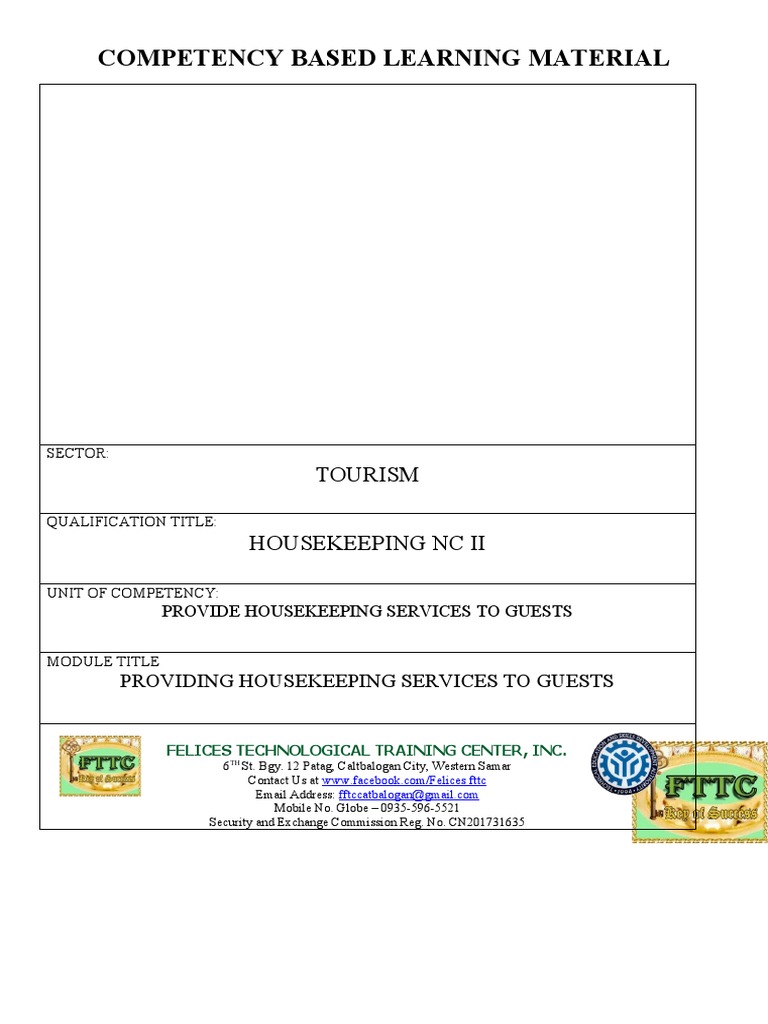 Competency Based Learning Material 1 | PDF | English Language | Information