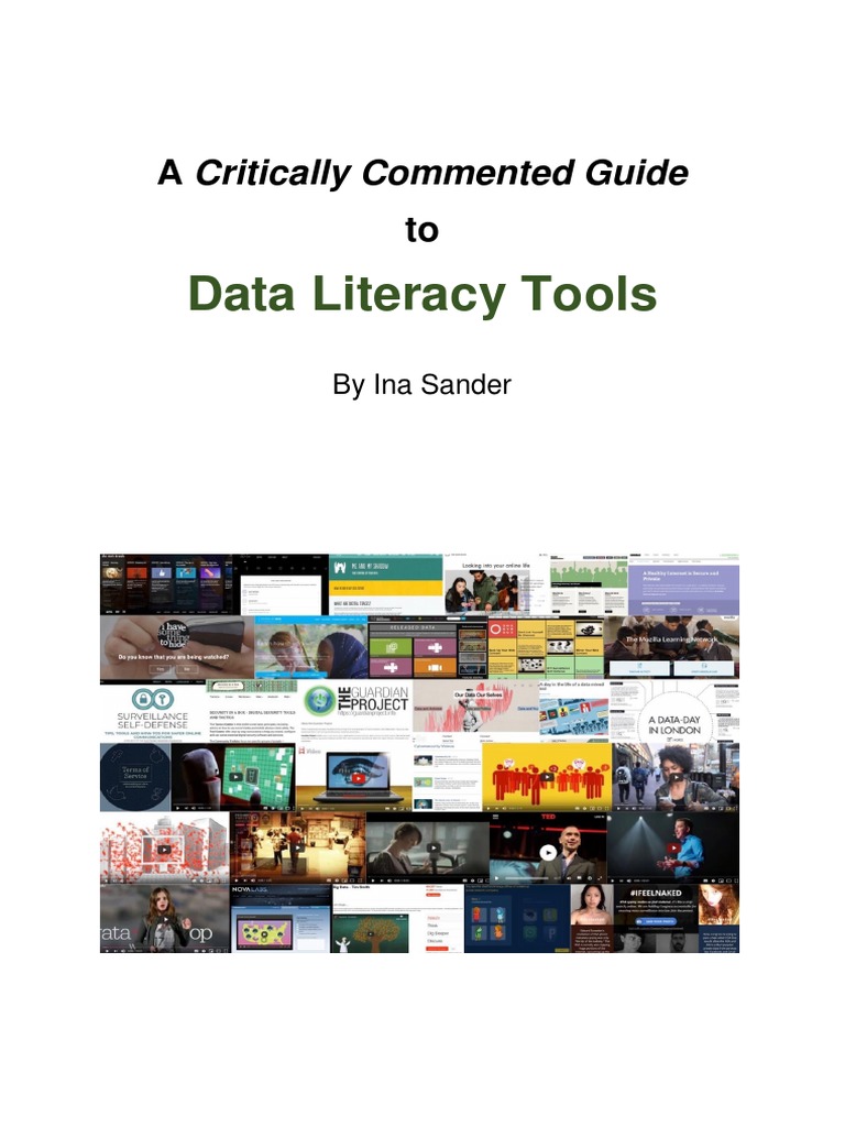 Sander 2019 - A Critically Commented Guide To Data Literacy Tools | PDF | Privacy | Big Data