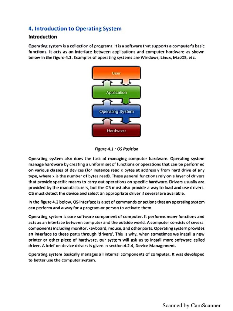 Introduction To OS | PDF