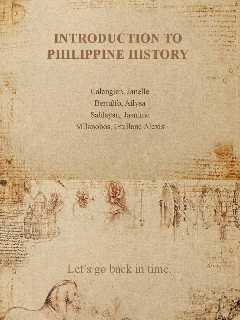 Introduction To Philippine History | PDF | Witness | Primary Sources