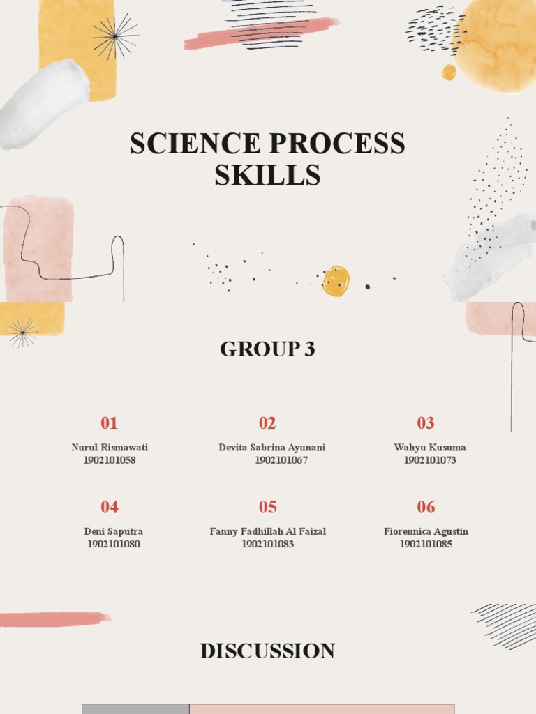 5c - Group 3 - Science Process Skills | PDF | Science | Educational ...