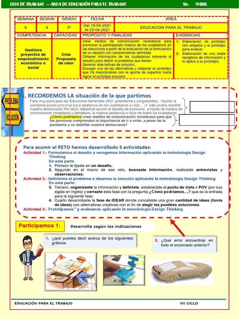 DSR - Sem 6 Parte 1y2 - EPT - 5º - 20 Al 23-04-2021 - Act3 - Prototipamos y Evaluamos Aplicando ...