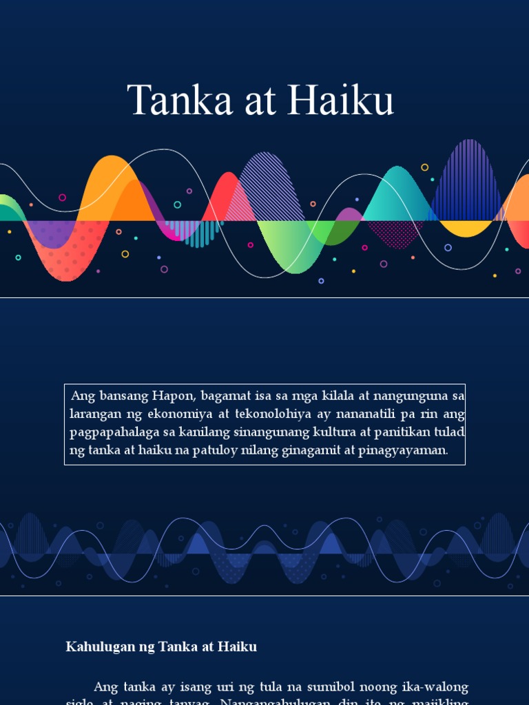 Tanka at Haiku | PDF