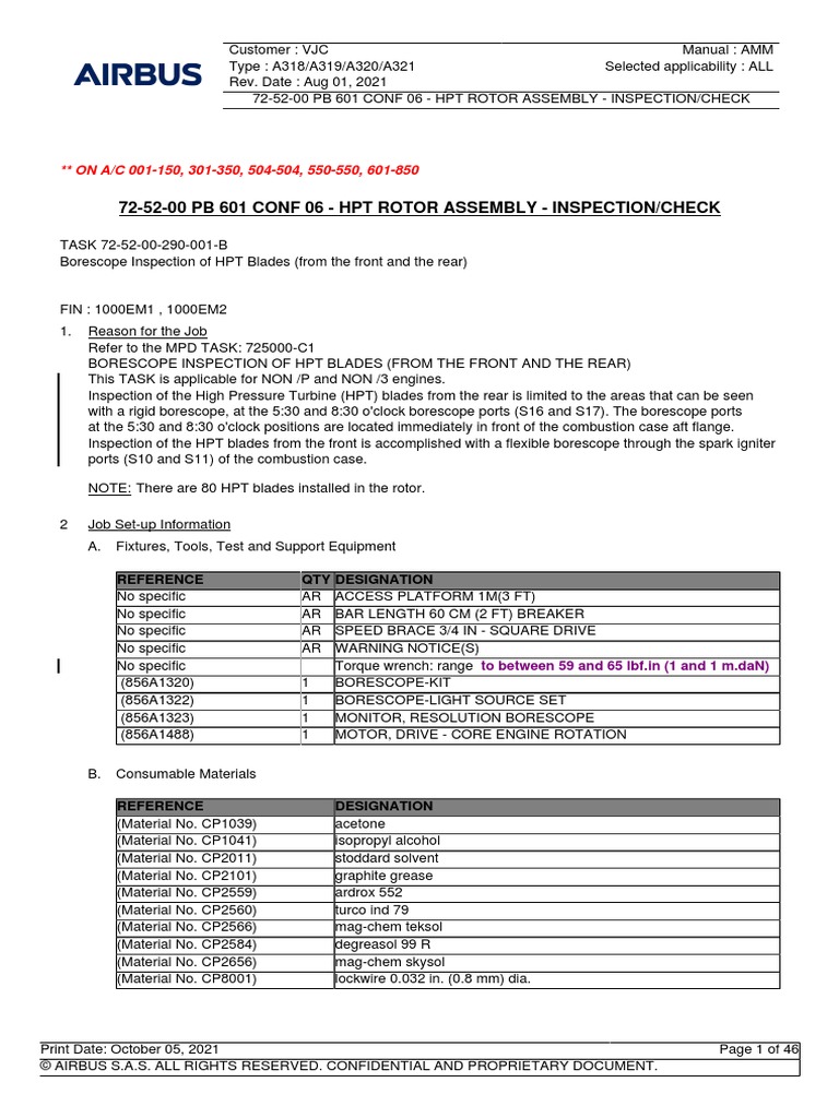 HPT Rotor | PDF | Turbine | Engines