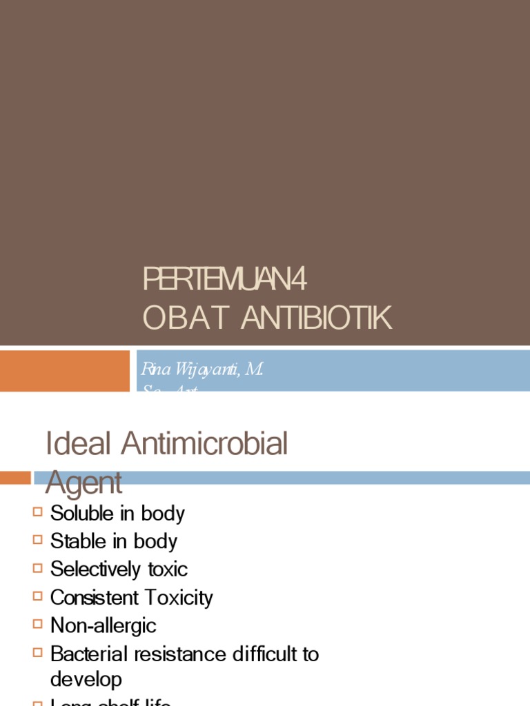 Antibiotic Classification and Mechanisms | PDF | Penicillin | Bacteria