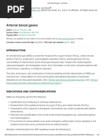 Venous Blood Gas Collection Tip Sheet | PDF