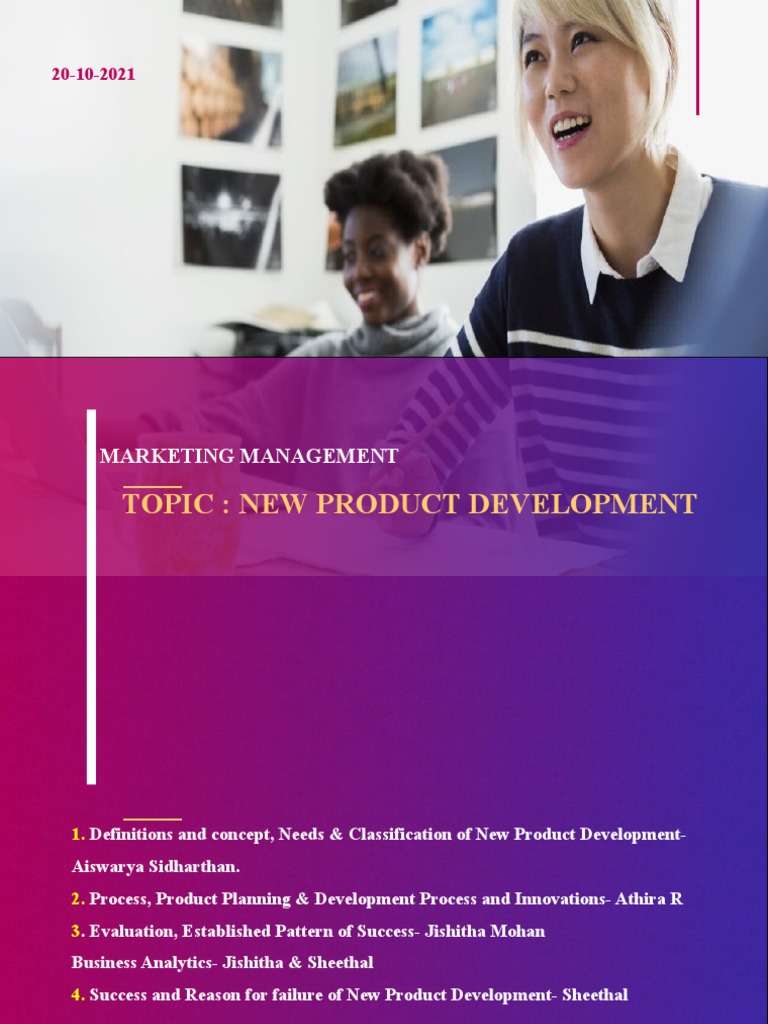 Topic: New Product Development: Marketing Management | PDF | Marketing ...