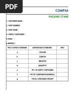 (2-10) Packing Standard | PDF